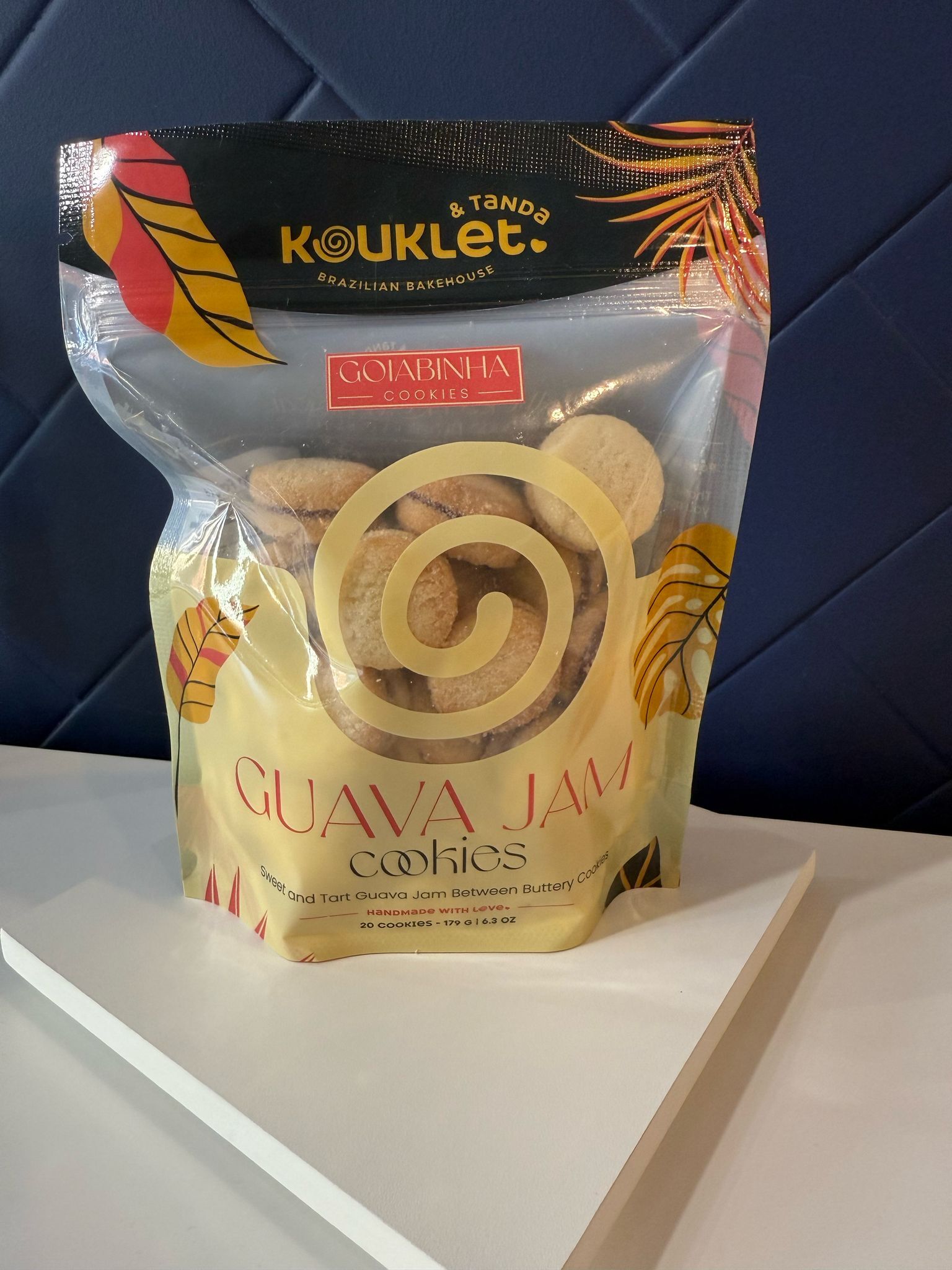 Guava Jam Shortbread cookies | Brigadeiro Bakery Brazilian Coffee and ...